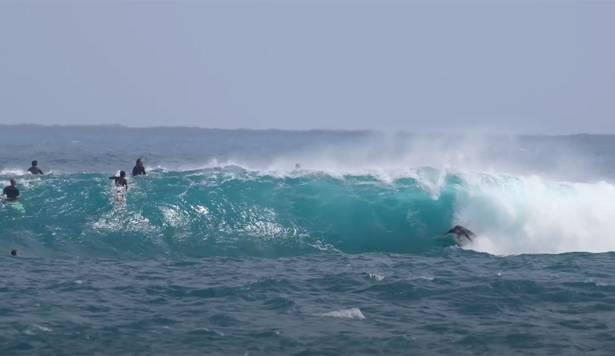 Koa Rothman Goes Slab Hunting in a Hawaiian Hurricane