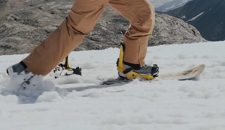 This Snowboard Binding System Rotates to Let You Push Like a Skater