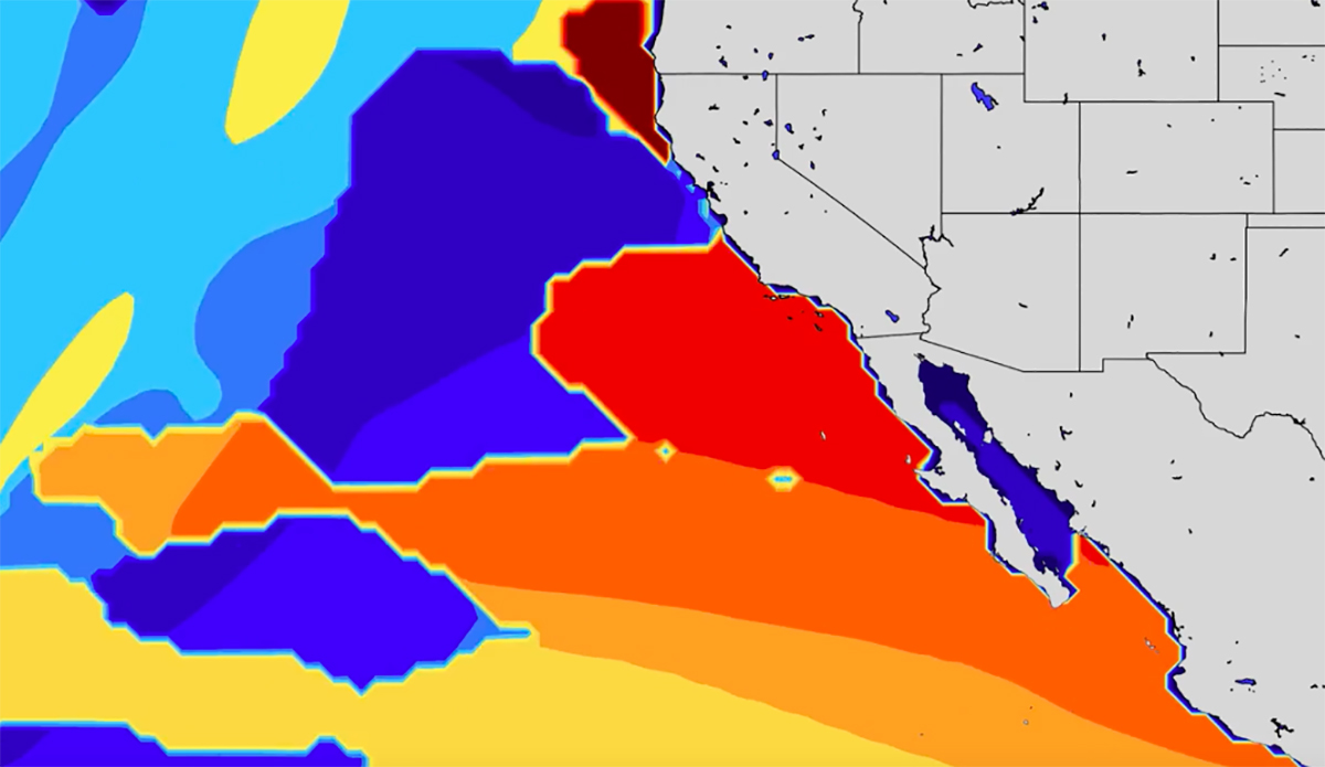 California Surfers to Get First Significant South Swell of the Season