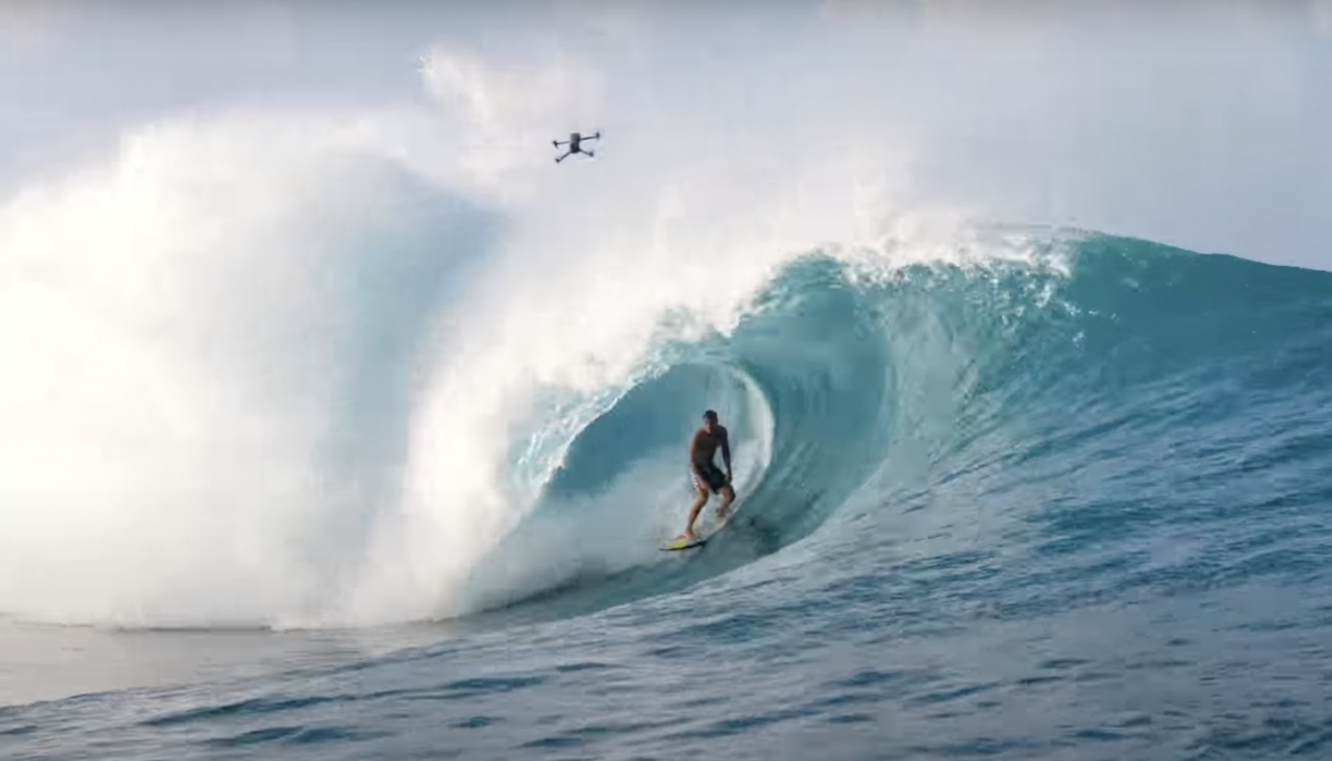 Koa Rothman Surfing a Code Red Tahiti Swell | The Inertia