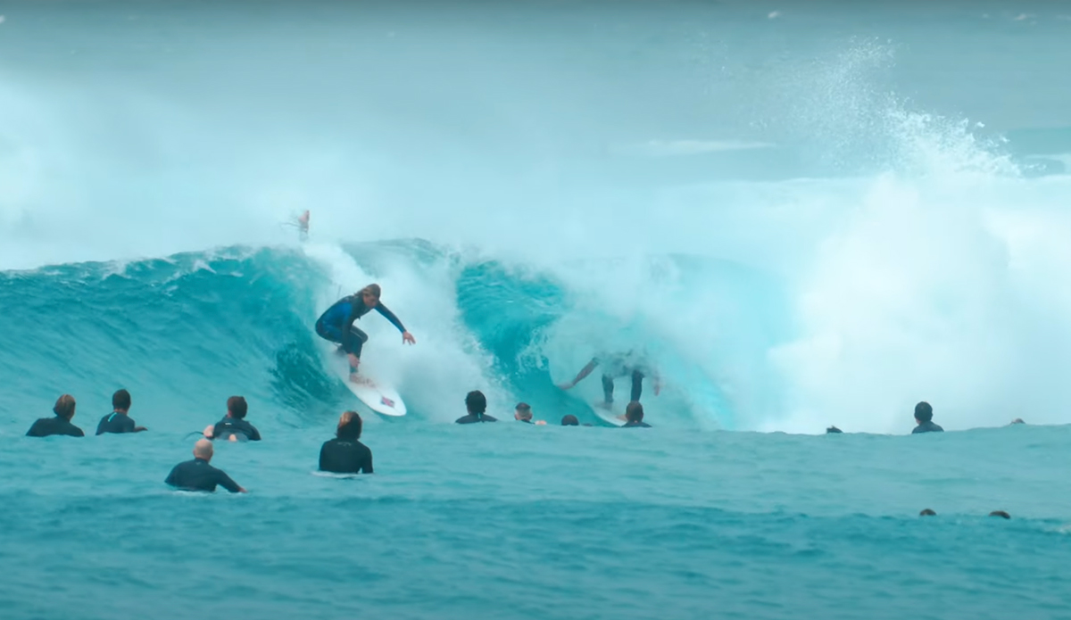 Occy Drops In at Snapper Rocks, Blasts Other Guy Out of Tube
