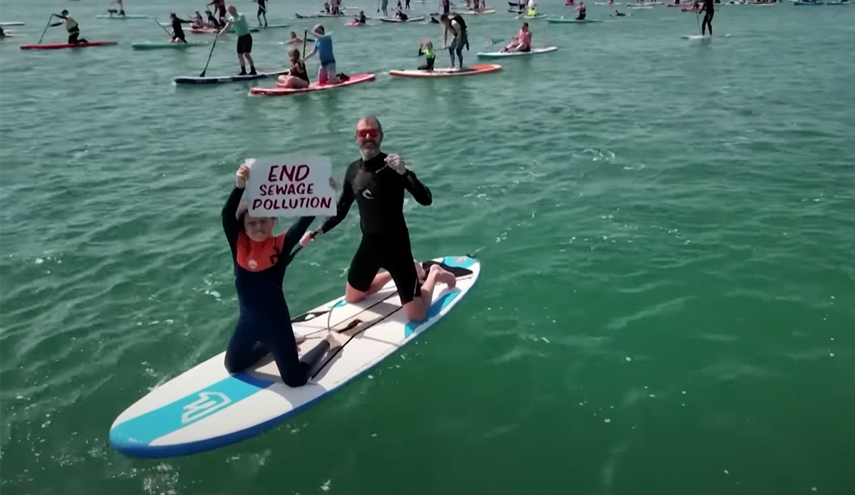 Surfers Protest Water Pollution Across United Kingdom
