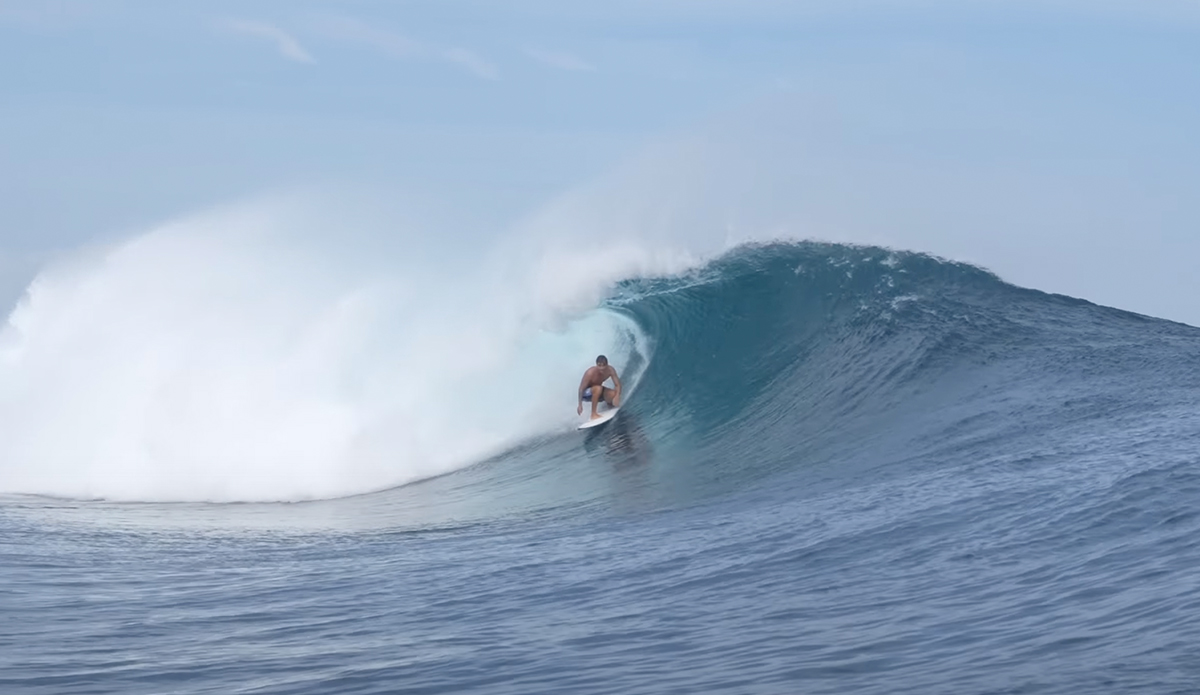 Koa Rothman Surfs Hard, Plays Hard t Cloudbreak