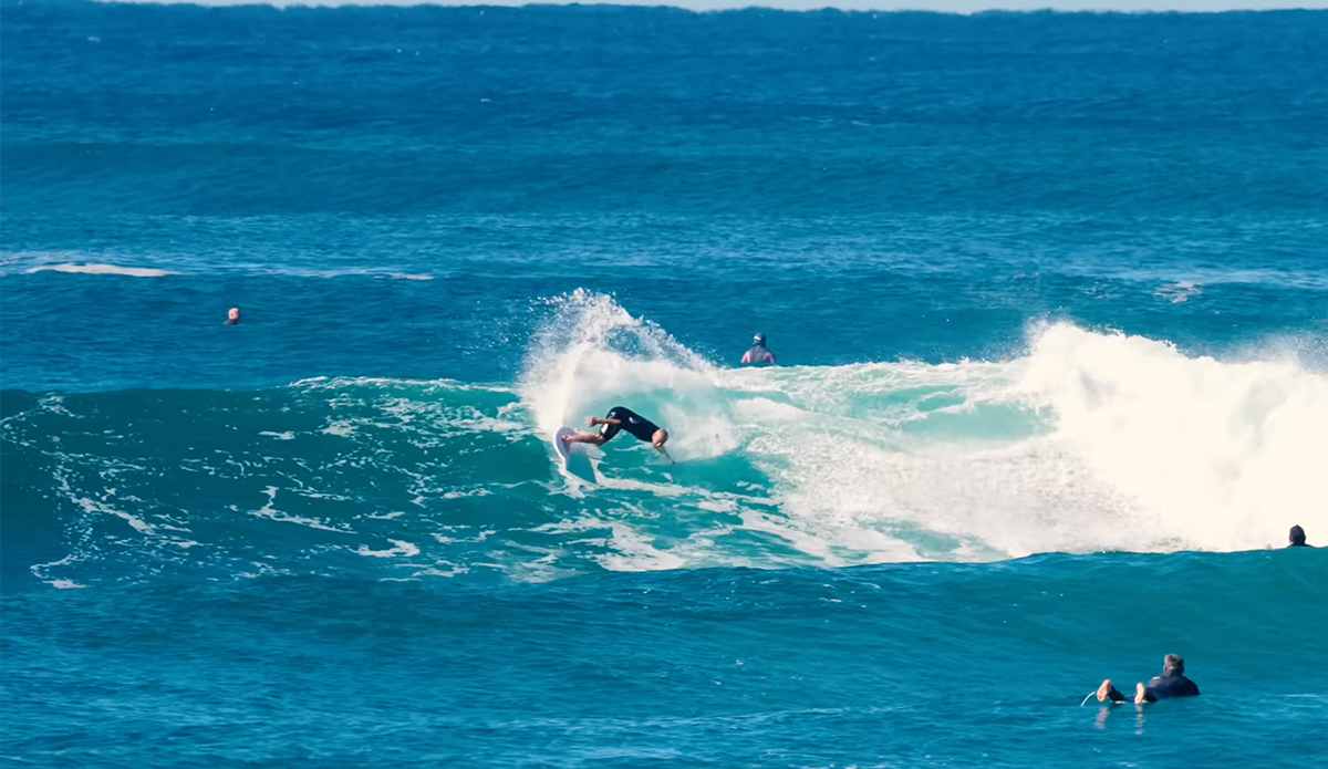 Koa Rothman Surfs Lennox With Bobby Martinez