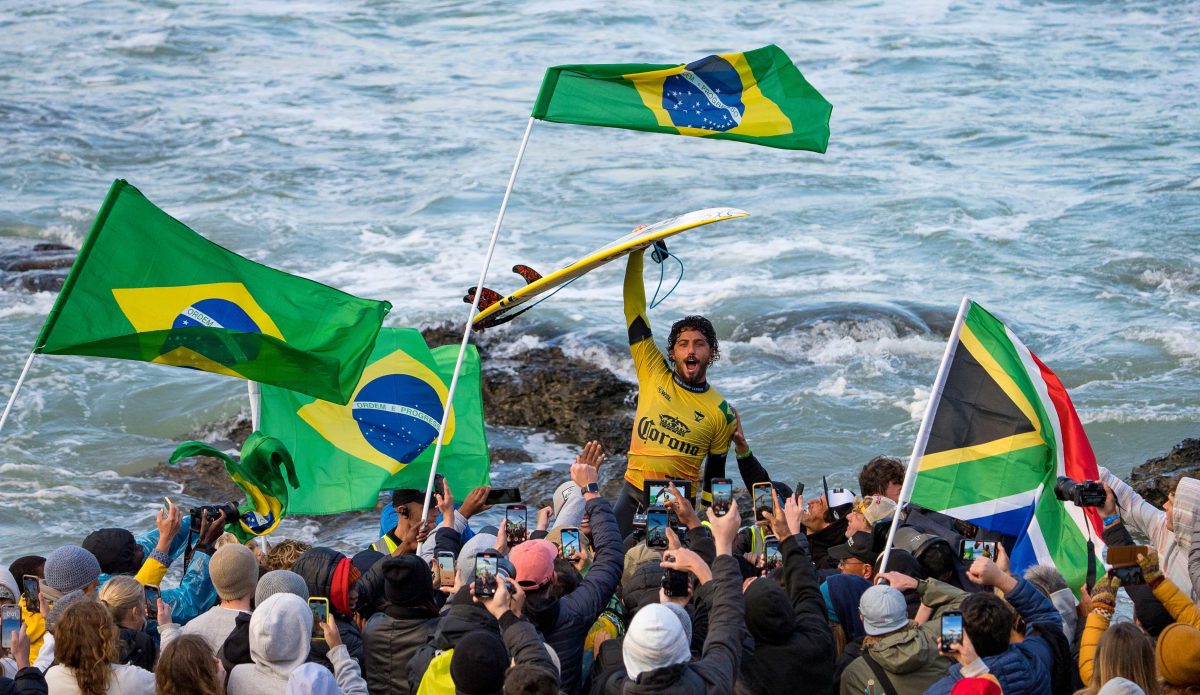 Filipe Toledo, Lakey Peterson Win Corona Open J-Bay