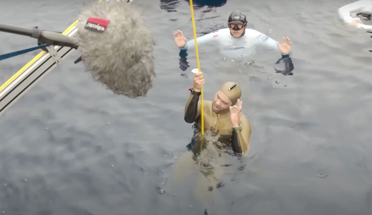 Watch Freediver Alexey Molchanov Break a World Record by Hitting 436 ...