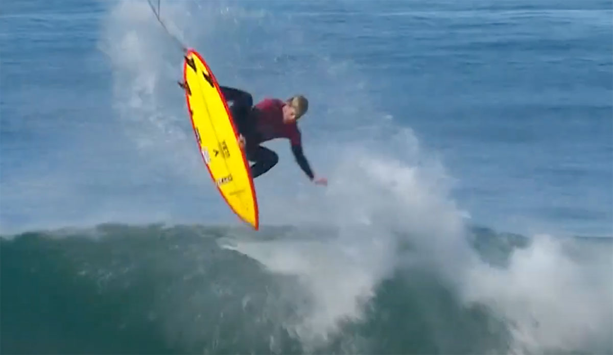 John John Florence, Italo Ferreira, and Callum Robson at the Corona ...