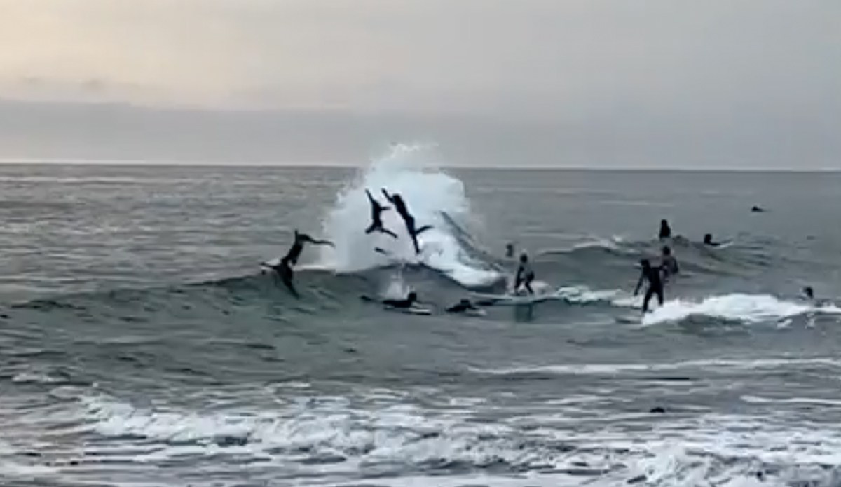A Backwash Wave at Beacons Causes Total Grom Carnage