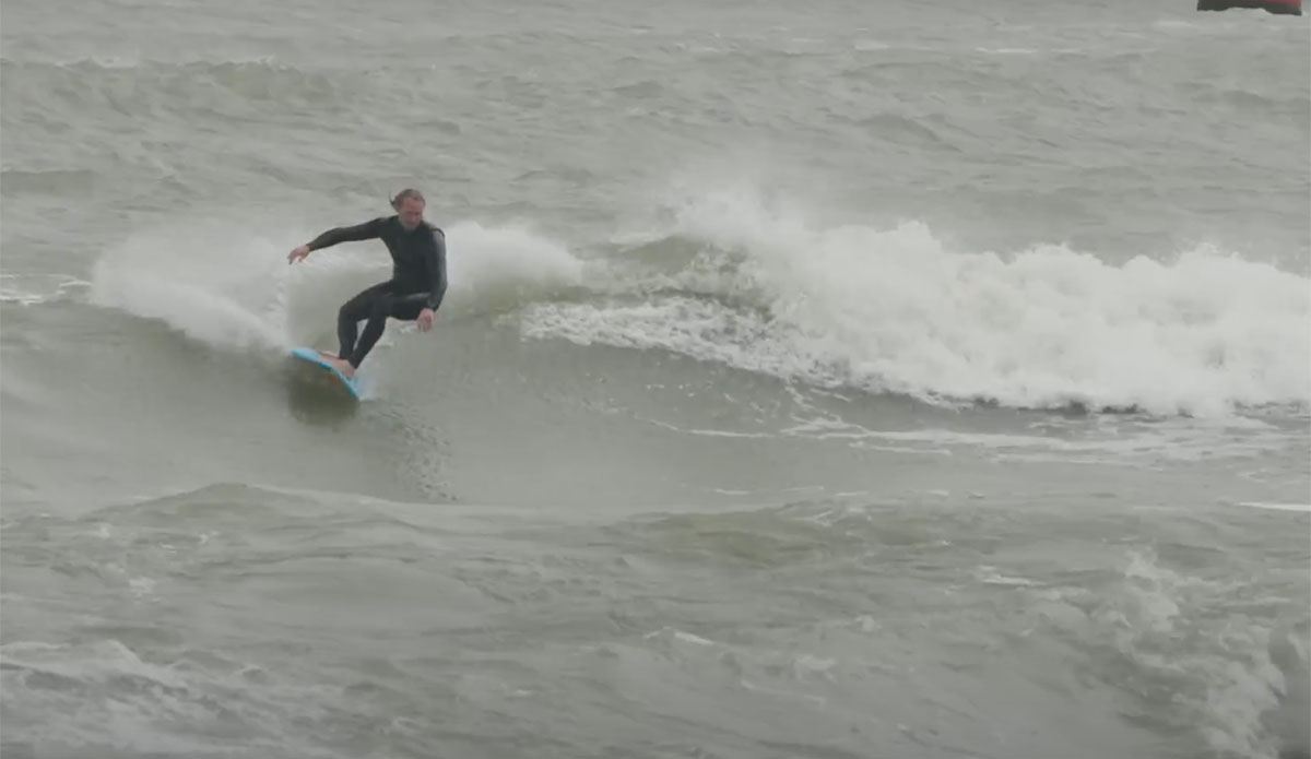 Ben Gravy Chased a Hurricane Swell to the Netherlands and Actually Scored
