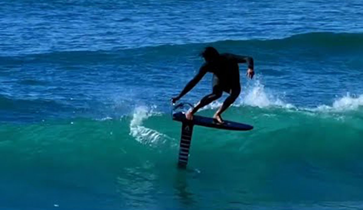 Adam Bennetts Might Be Having More Fun Than Any Other Surf Foiler