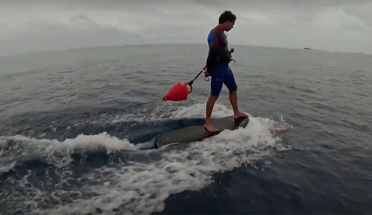 Kai Lenny Went Fishing in Fiji on an E-Foil