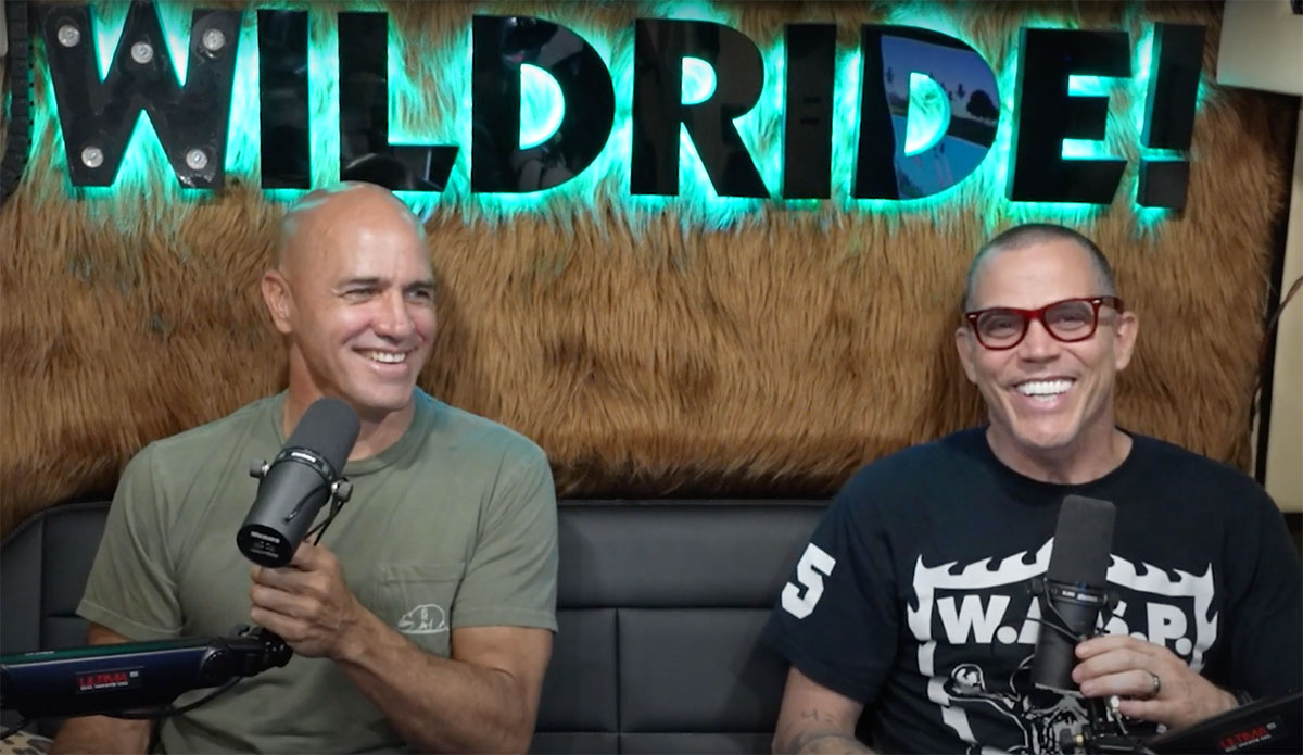 Kelly Slater Gets In the Van for Steve-O's Wild Ride Podcast
