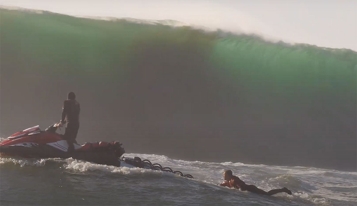 Maverick's Was Pretty Freaking Massive Yesterday