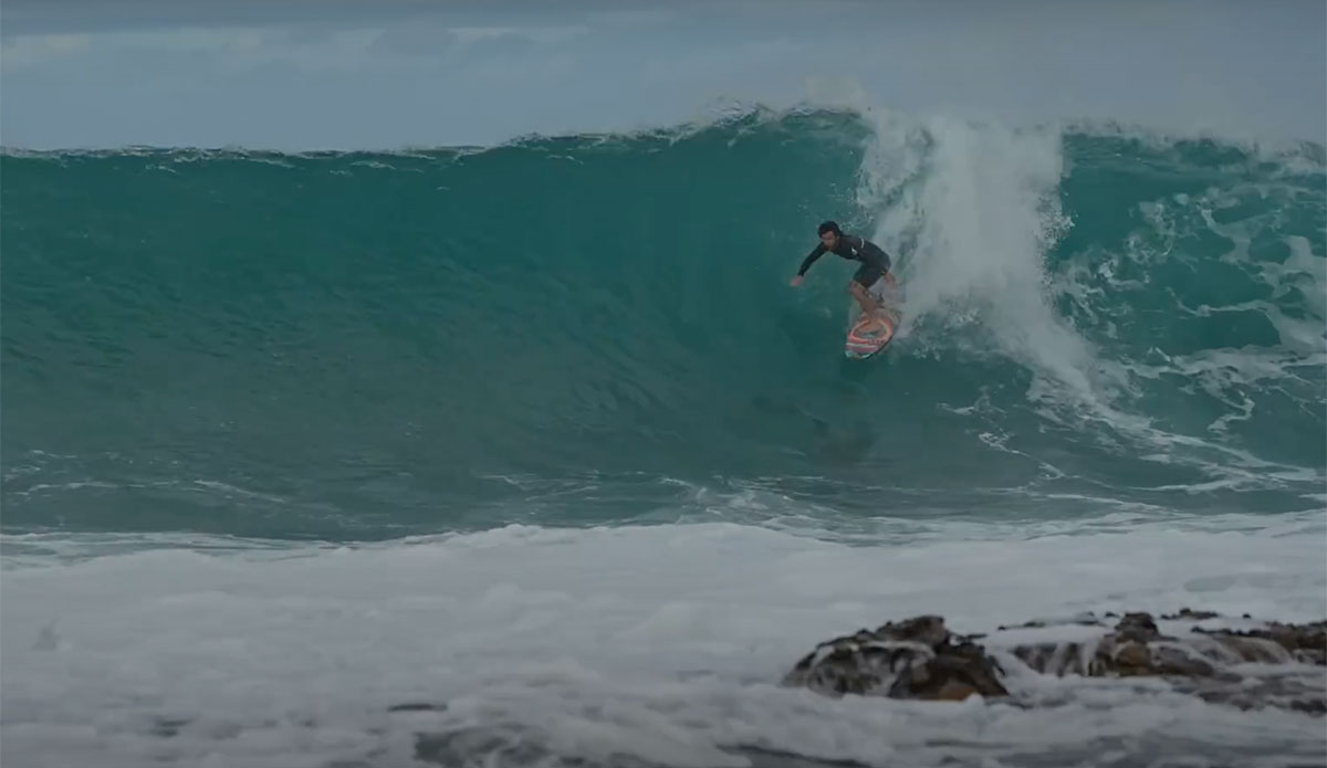 Mason Ho, Sheldon Paishon Surf a Super Shallow Chunk of Reef