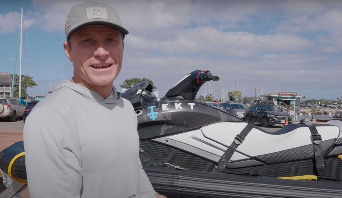 Here's How Mark Healey Sets His Jet Ski Up for 'Actual Hardcore Use'