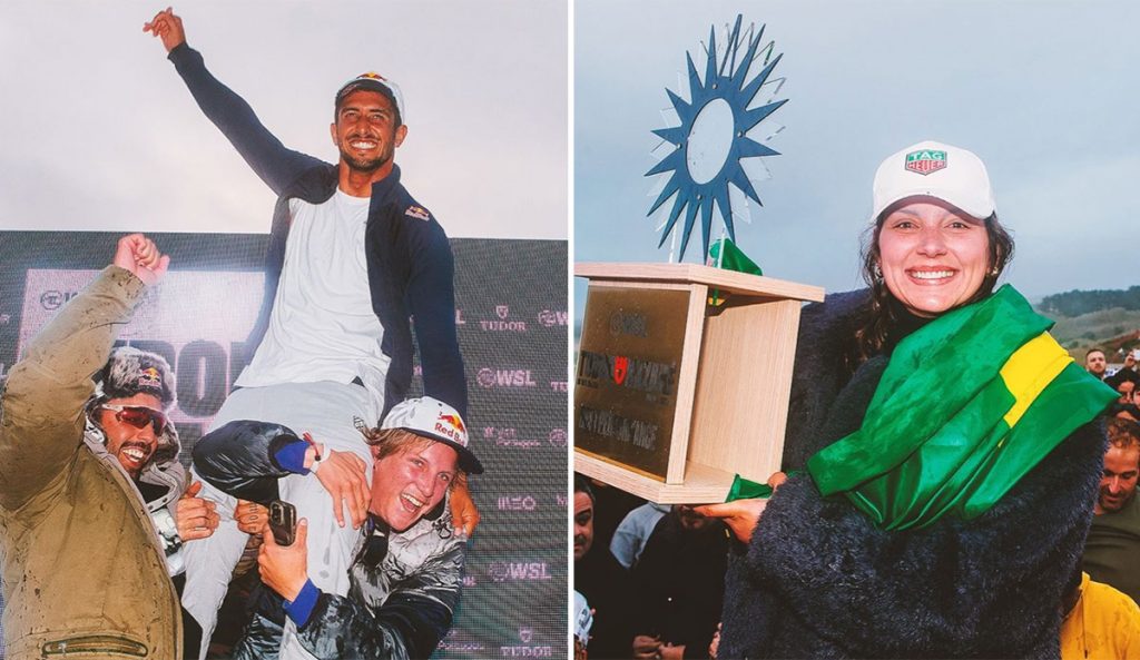 Lucas Chianca and Maya Gabeira Take Home Top Honors at the 2024 Nazaré ...