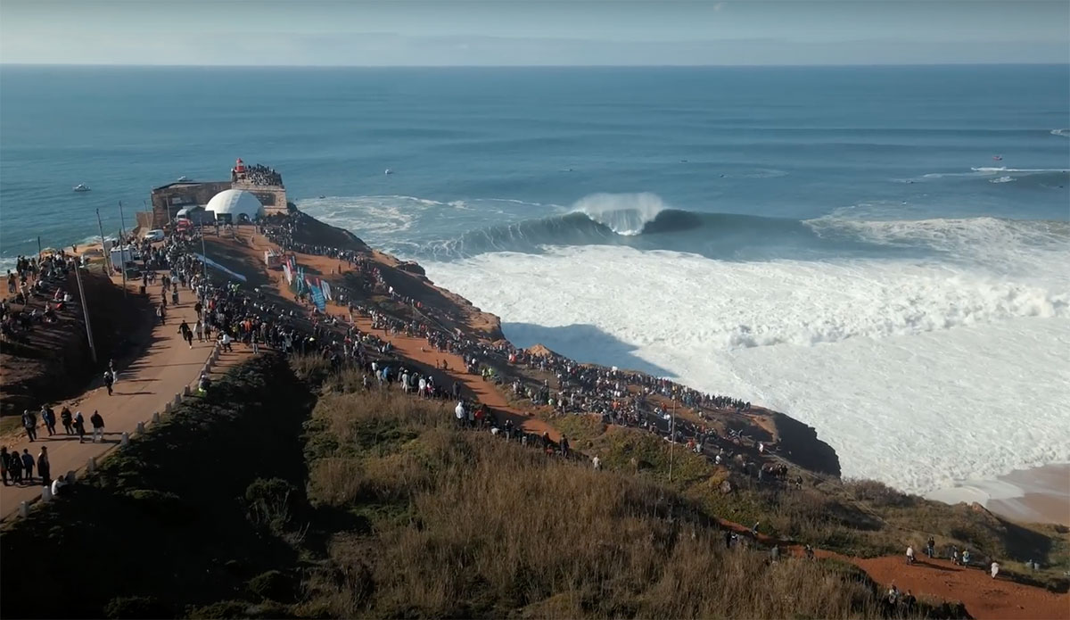 Nic Von Rupp Pays Tribute To Nazaré, the World's Biggest Wave