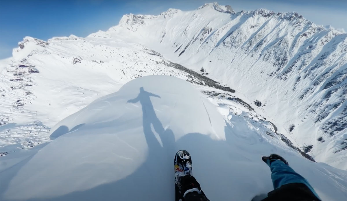 Travis Rice Rides the Longest Pillow Line of His Life