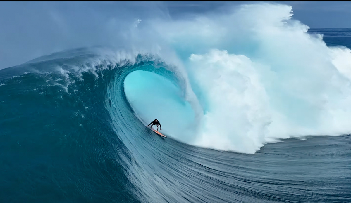 Tucker Wooding Gives us Another Look at an All-Time Paddle Session at Jaws