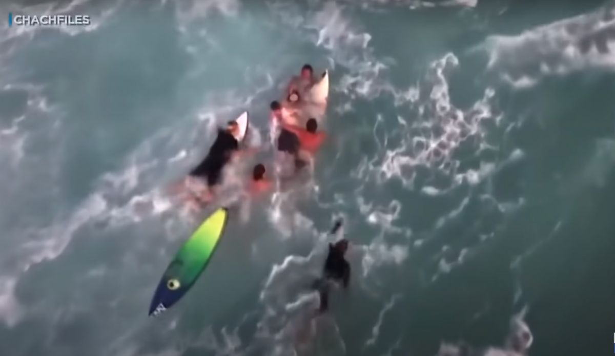 Surfer Rescued at Pipe Returns to Thank Lifeguards That Saved Him
