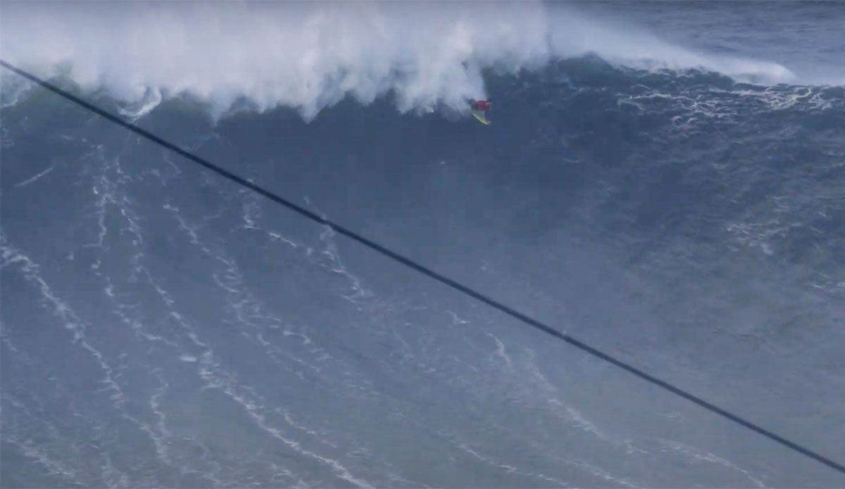 Here's How Pedro Levi Is Chasing a Bodyboard World Record at Nazaré