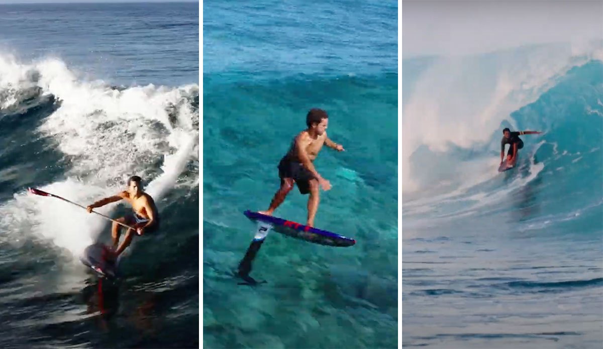 Kai Lenny Explored Namotu, Fiji and Had an Absolute Blast