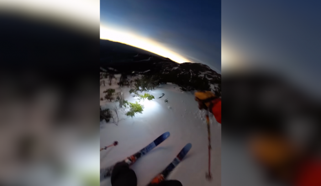 Skier Bombs Vermont Peak Through Eclipse’s Totality