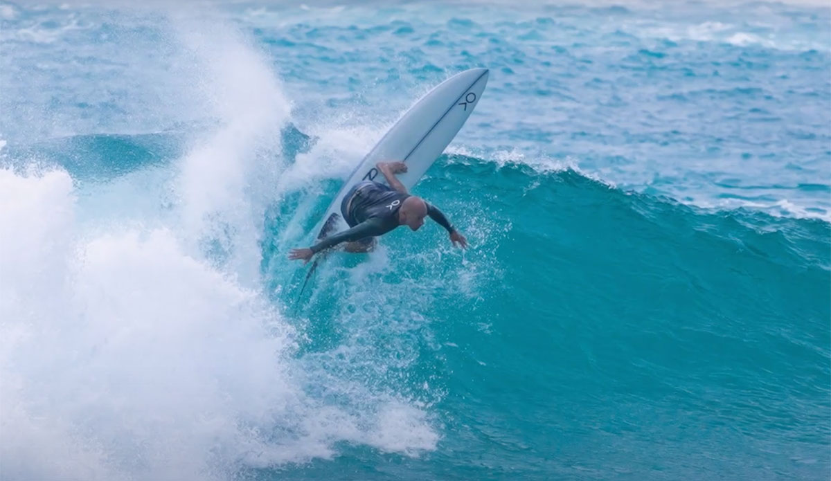 Kelly Slater Is Jumping on the Midlength Train