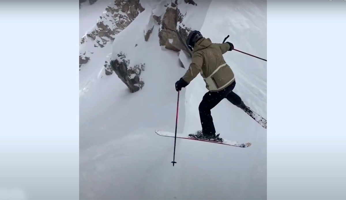 These Are the Most Colossal Corbet's Couloir Wipeouts Captured on Film ...