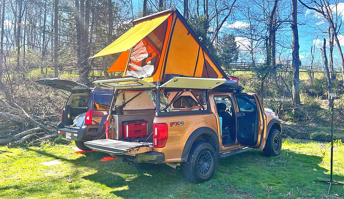 Take a Look at This Wedge Truck Camper, Perfect For You Next Mission