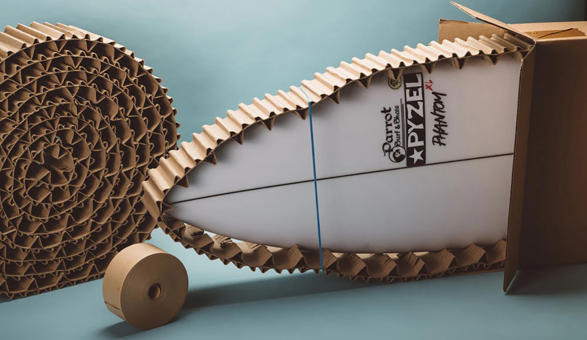 How Did Recyclable Surfboard Packaging Suddenly Become Sexy?