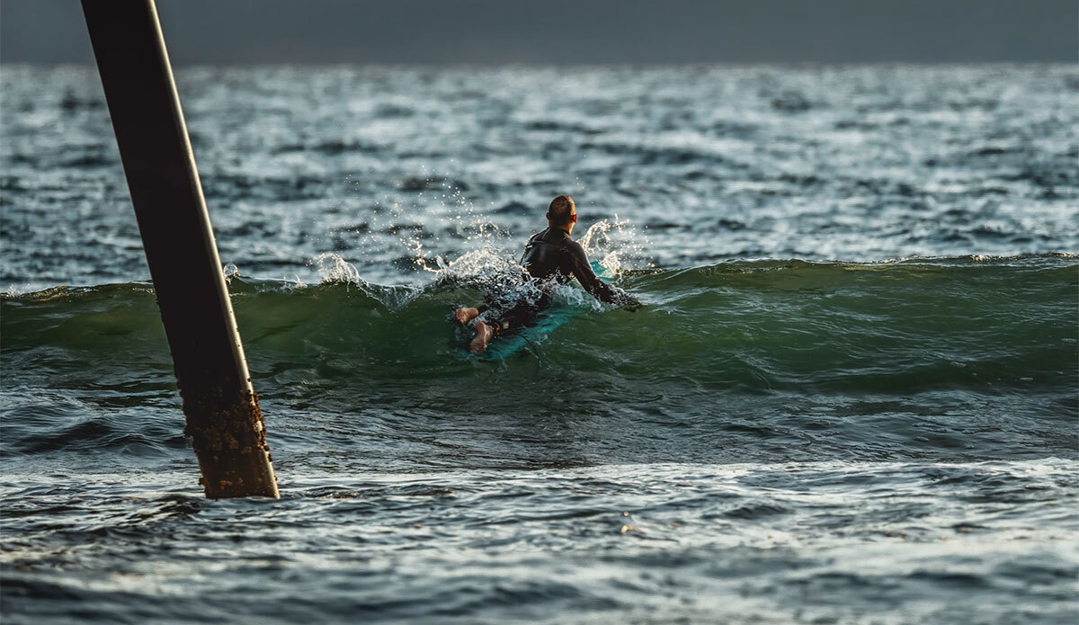 When Surfers and Anglers Tangle Near Piers, Who Wins?