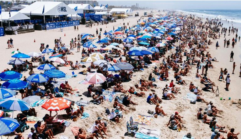 US Open of Surfing Underway in Huntington Beach