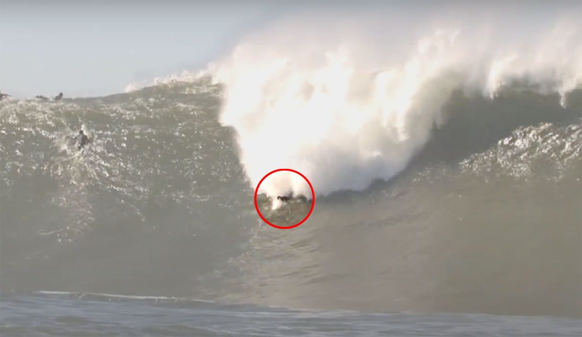 Ryan Augenstein Describes Duck Diving a Maverick's Set Wave