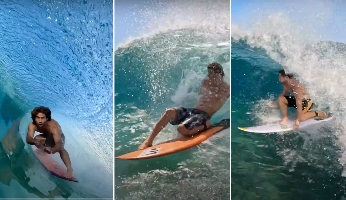 The Surf Ranch Is Made for Mason Ho, Clay Marzo, and Parker Coffin