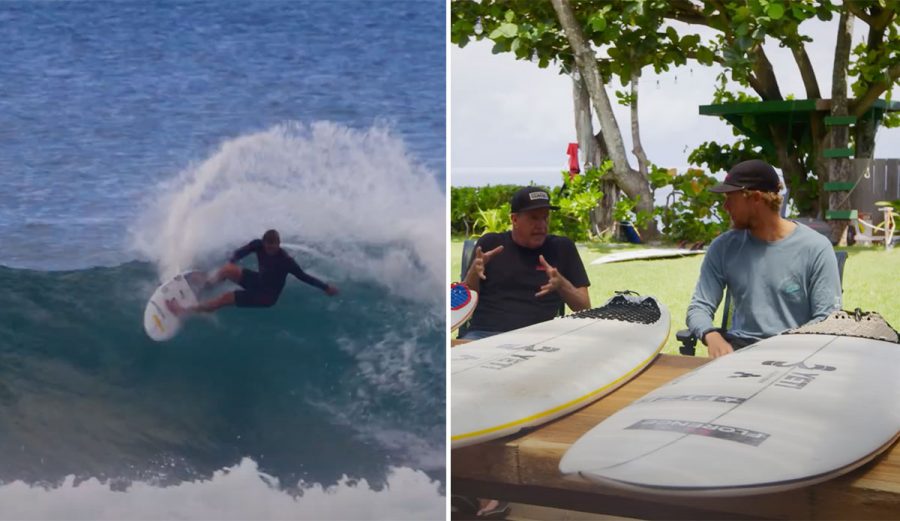 John John Florence and Jon Pyzel Break Down the New 'Power Tiger' Surfboard