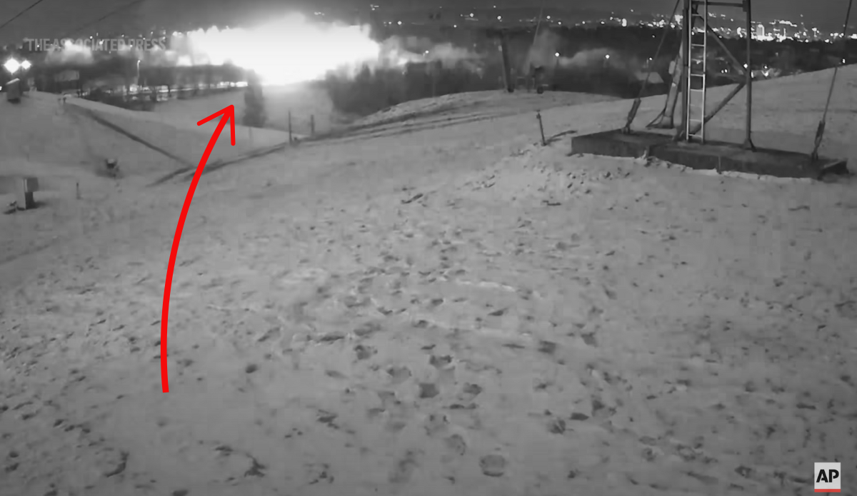 A Ski Park Webcam Recorded a Deadly Boeing 737 Crash