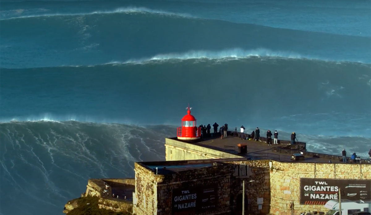 BBC Earth Filmed Surfing at Nazaré, and It Is Spectacular