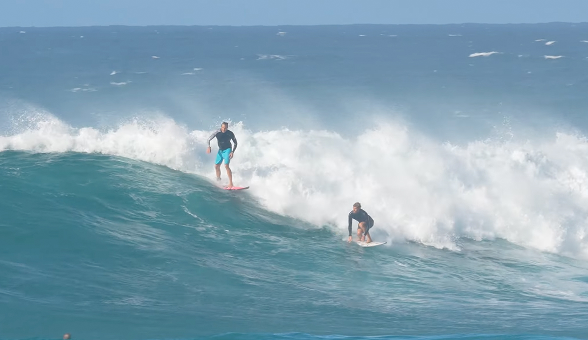 Jamie O’Brien Logs Sunset Session With John John Florence