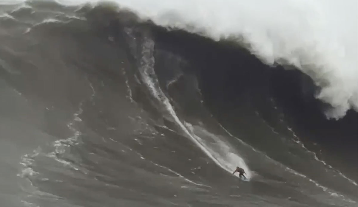 Alo Slebir Might Have Surfed the Elusive 100-Foot Wave at Maverick's