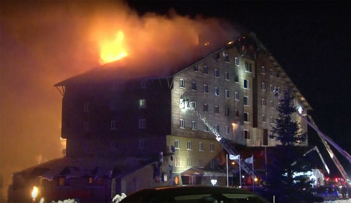 Turkish Ski Resort Fire Kills 66 People, Injures 51 More