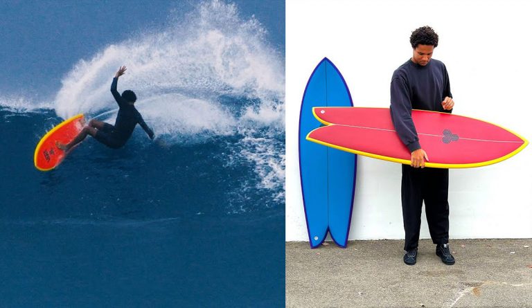 A Look at Mikey February's New Twin Fin, 'Feb's Fish'