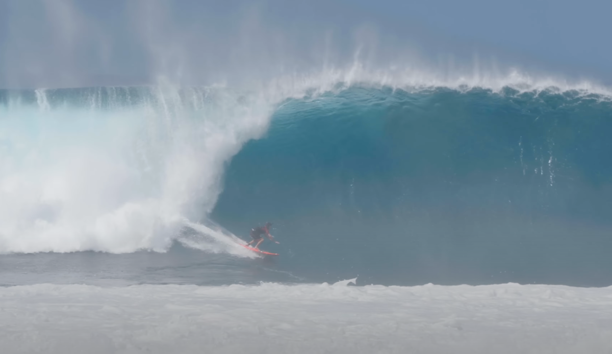 Mark Healey's First 'Proper Second Reef' Pipeline Day In Three Winters