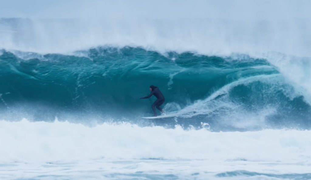Ben Gravy Got Tubed in Sub-Zero Nova Scotia Waters
