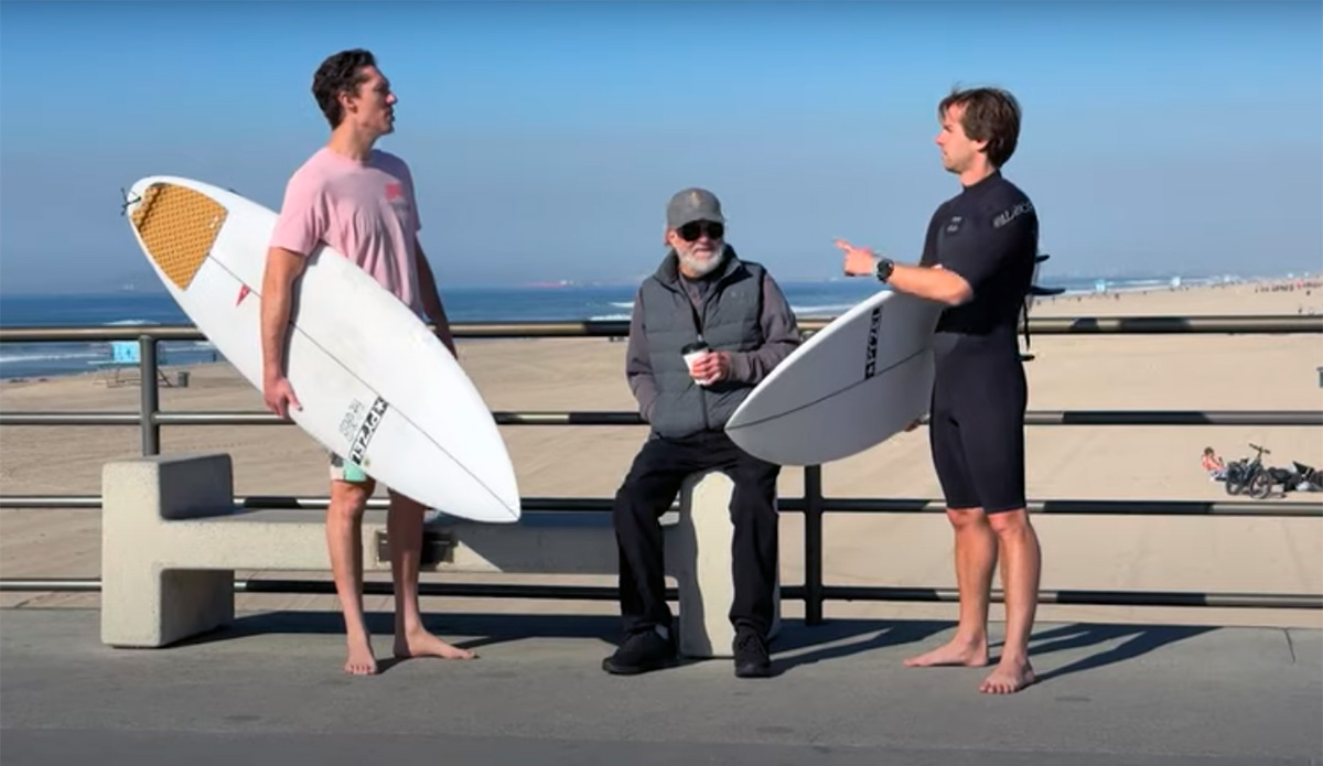 These Surfers Had Conversations With Random People Using Lines From ...