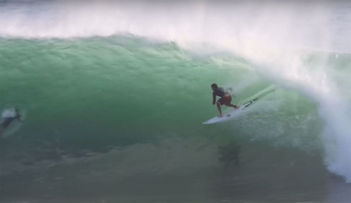 3 Minutes of Jack Robinson Making Un-Makeable Cyclone Alfred Kirra Barrels