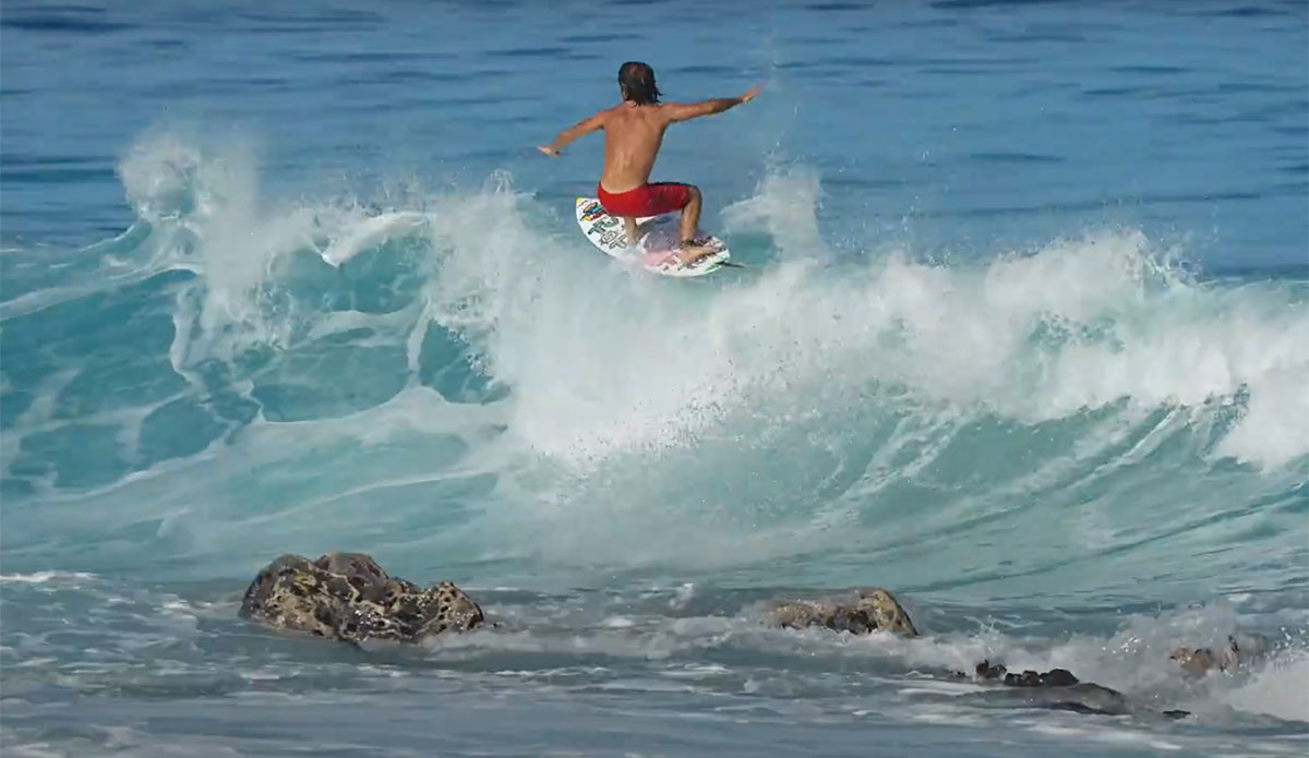 Mason Ho Is Definitely Not a 'Safety First' Kind of Surfer