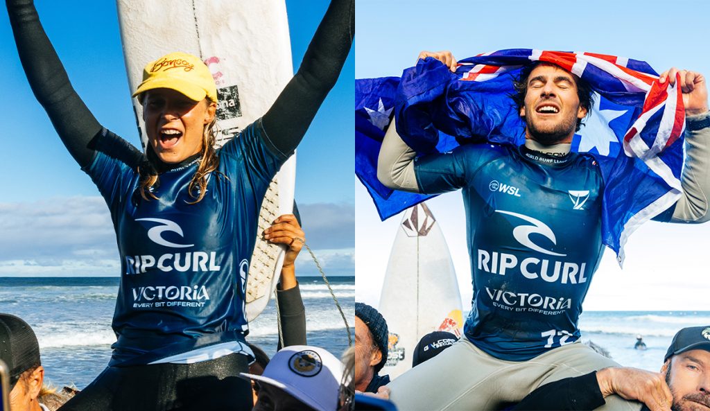 Isabella Nichols, Jack Robinson Win Big at Rip Curl Pro Bells Beach