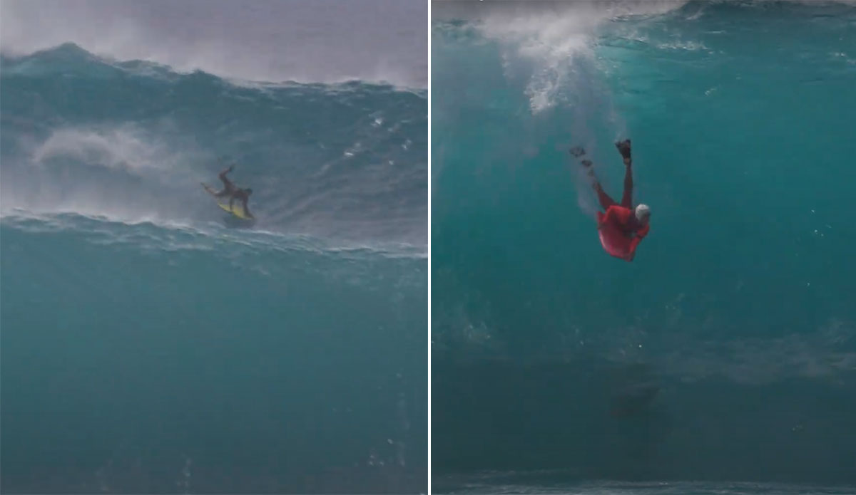 Dave Hubbard, Guilherme Tâmega, and a Pipeline Bodyboarding Clinic