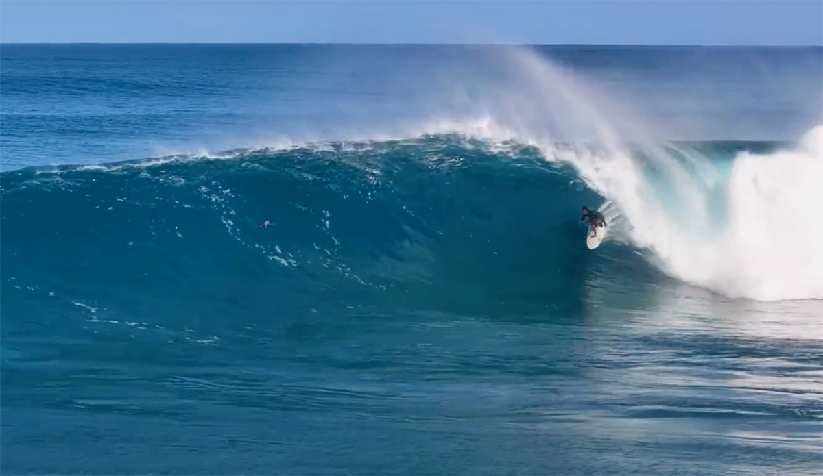 Watch Seth Moniz Escape From an Impossible Backdoor Barrel